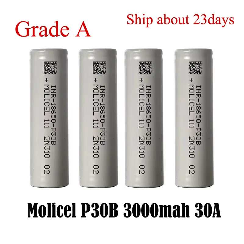 Оригинальные аккумуляторы Molicel P30B 18650 | AliExpress