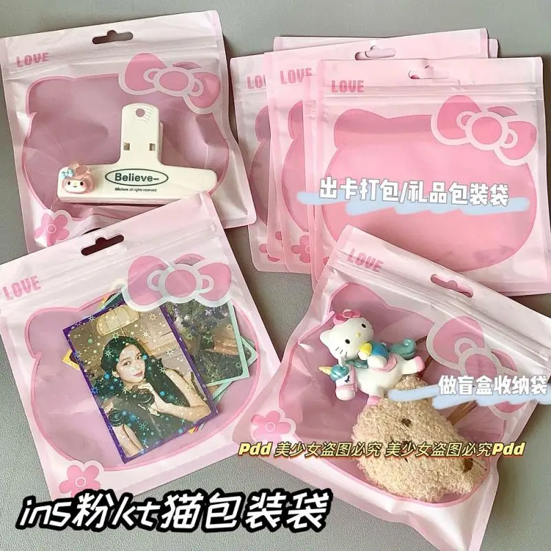 20 шт., самозапечатывающиеся пакеты для косметики Sanrio Hellokitty ...