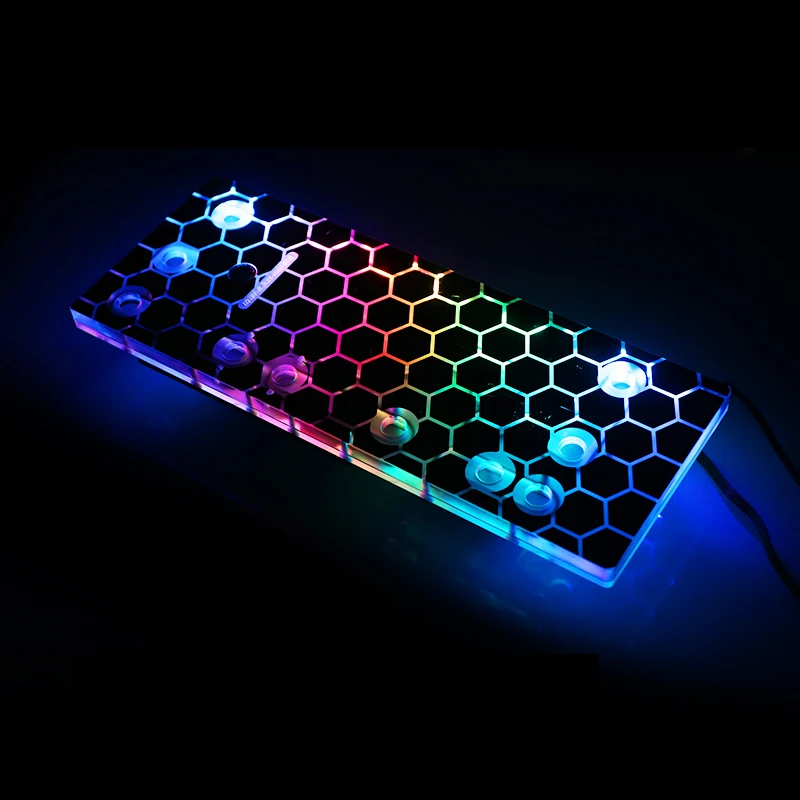 Bykski Acrylic Distro Board For LIANLI O11 Dynamic Computer Case Double ...
