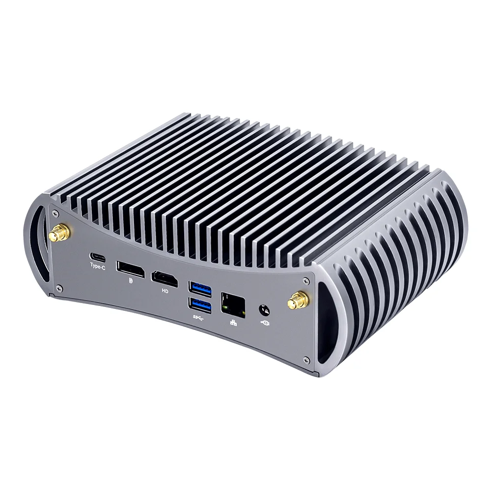 New 11th Gen Fanless Mini Computer Windows 11 Desktop Intel Core i7 ...