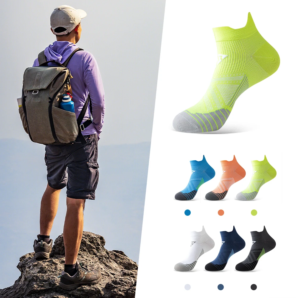 Профессиональные носки для марафона, быстросохнущие, впитывающие пот ...