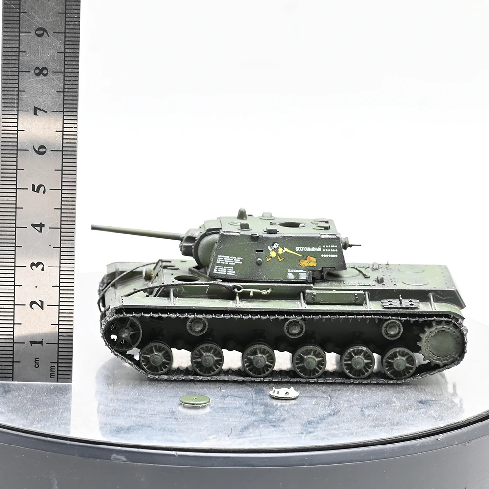 72320 1/72 KV1 Готовый танк без мерцания, модель башни из ПВХ, может ...