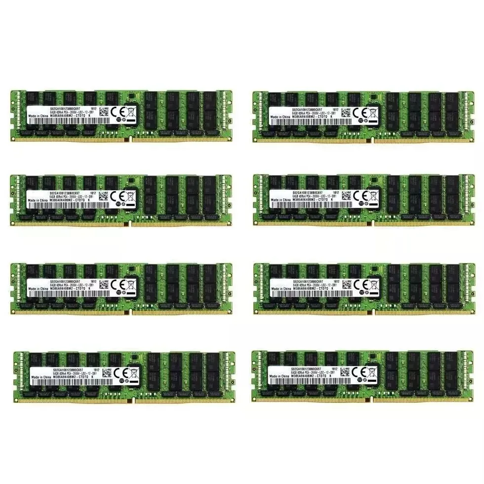 Плата расширения для Dell R630 R540 R620 R740 R910 512 ГБ 8x64 ГБ 4DRx4 ...