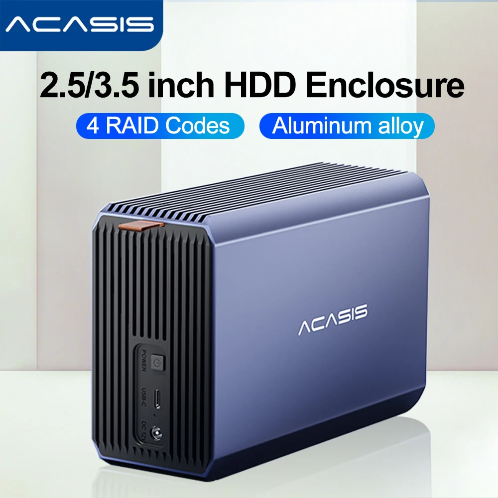 Корпус жесткого диска Acasis EC-7352/EC7252 для 2.5/3.5 дюймов | AliExpress