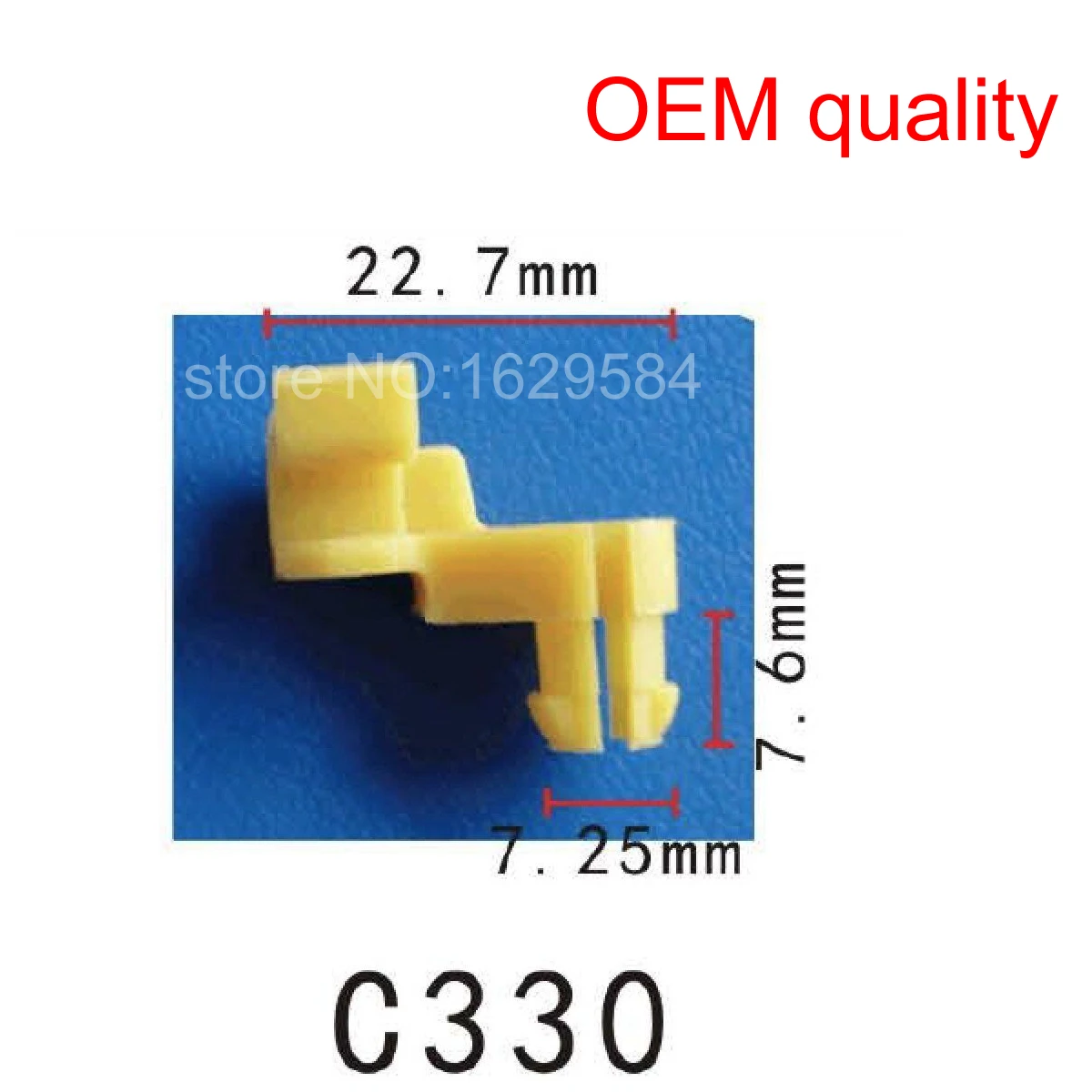 10/100/500x OEM зажим для дверного замка для Toyota 6929312040 | AliExpress