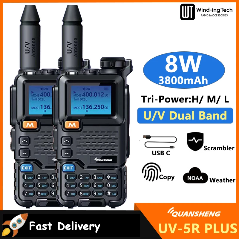 Quansheng UV 5R Plus Рация 8Вт | AliExpress
