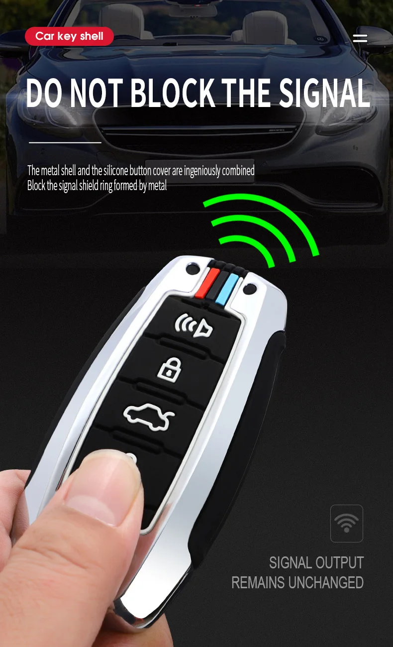 Чехол для автомобильного ключа для Great Wall Haval для Jolion 2017-2024 H6 H7 H4 H9 F5 F7 F7X ...