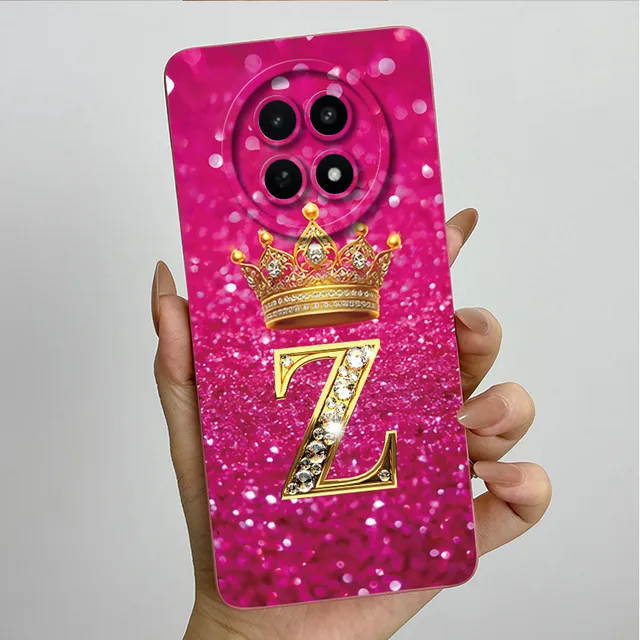 Для Realme 13 5G модный чехол для телефона с буквенным принтом для ...