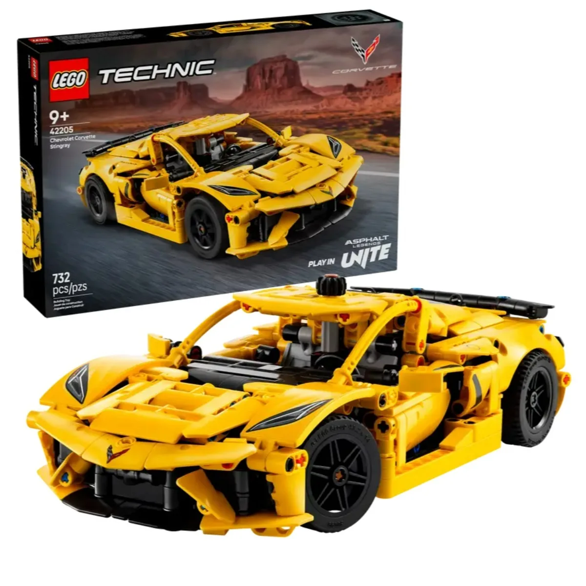 LEGO Technic Chevrolet Corvette Stingray 42205 | AliExpress