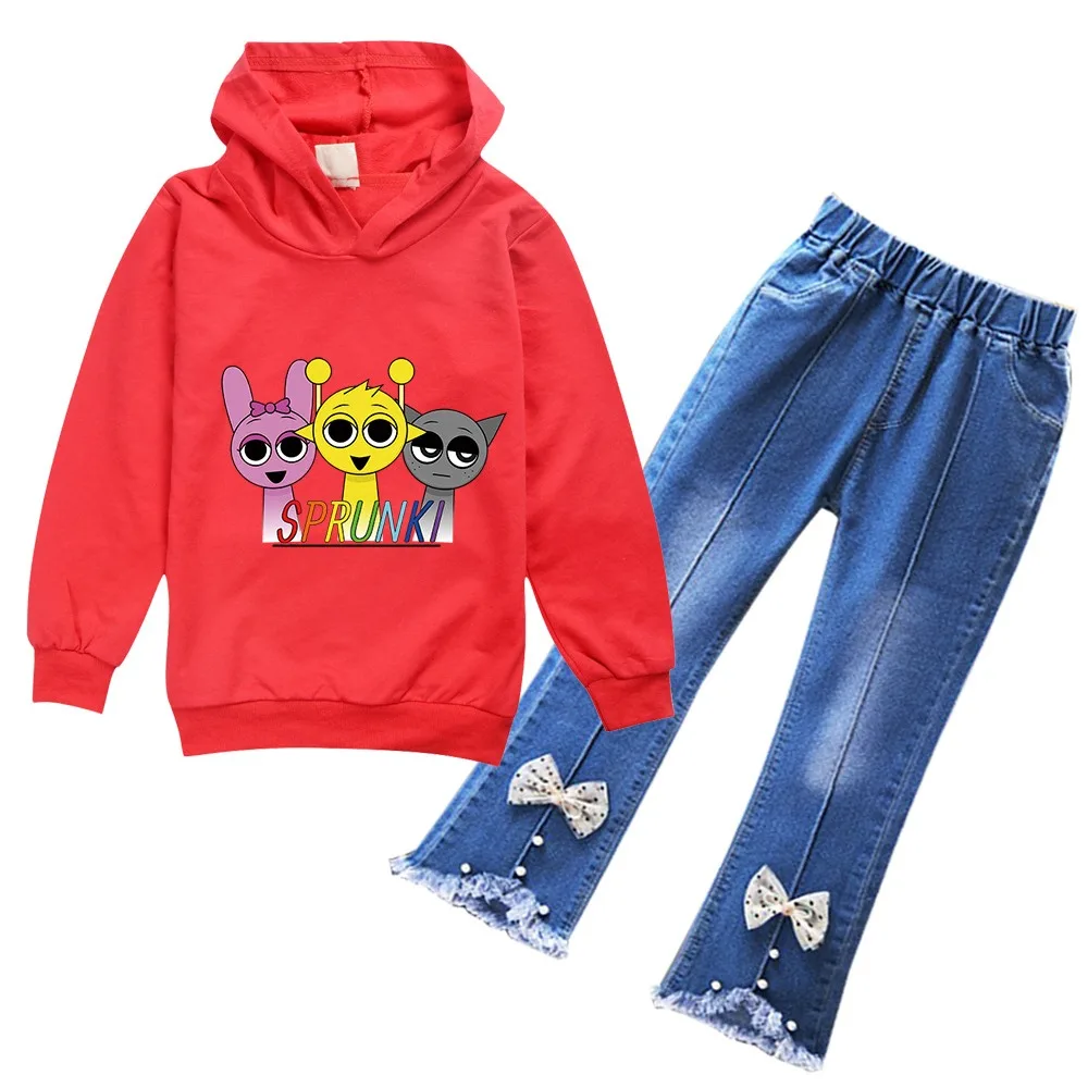 Sprunki Shirts Kids Sprunky Incredibox Clothes Baby Girls Hoody ...