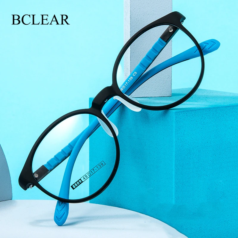 Новая детская оправа BCLEAR для очков для мальчиков и девочек, гибкие ...