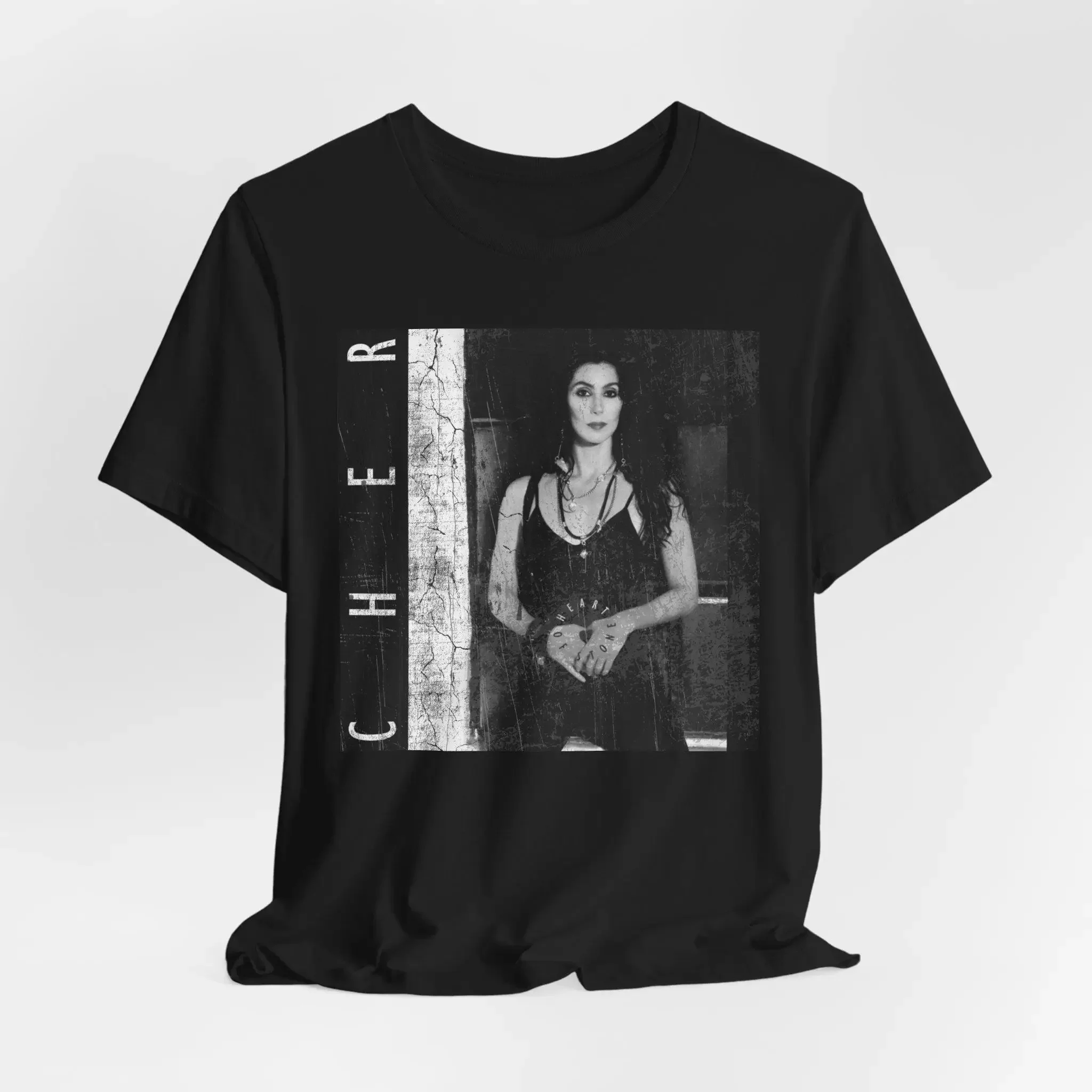 Футболка PEDRAZA CHER Band 80-х годов из хлопка | AliExpress