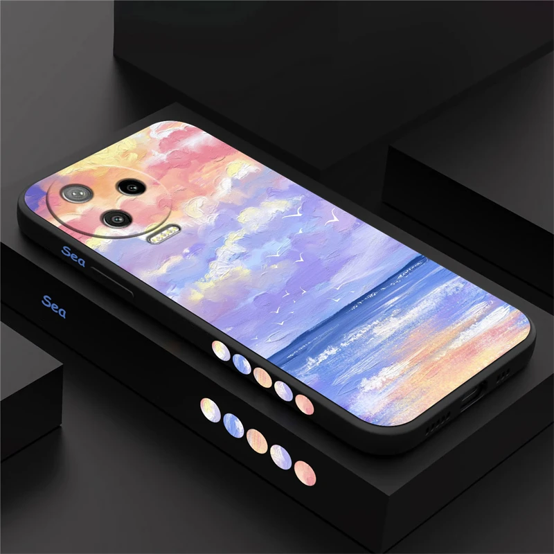 Sky Painting Pattern Phone Case For Infinix Note 10 11 12 G96 30 8I NFC ...