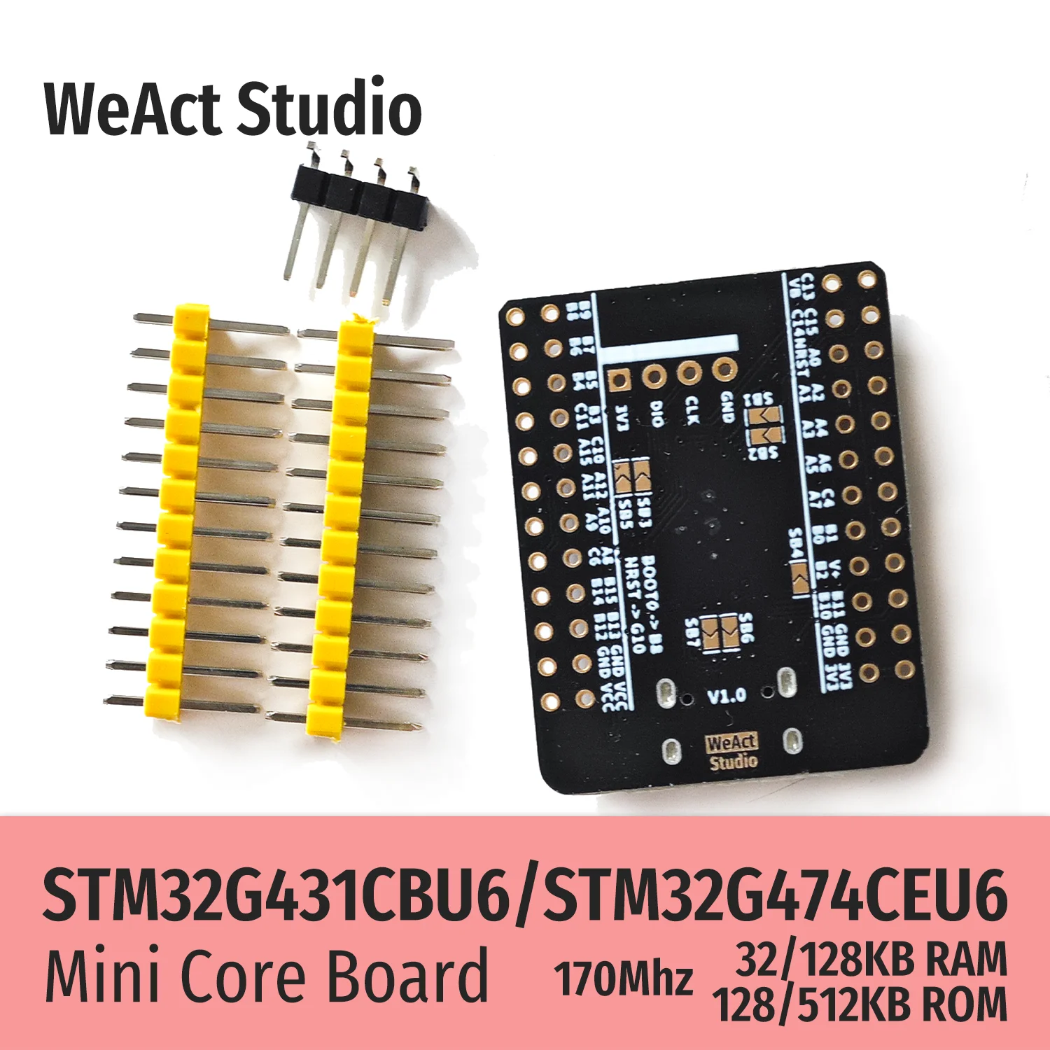 Материнская плата WeAct STM32G4 STM32G474CEU6 STM32G431CBU6 STM32G474 STM32G474 | AliExpress
