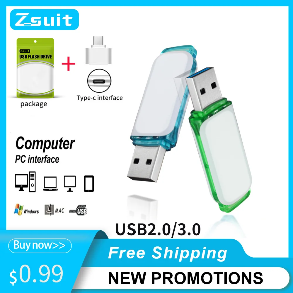 Z－suit SLUX USB-флешка 2 ГБ, 4 ГБ, 8 ГБ, 16 ГБ, 32 ГБ, 64 ГБ, 128 ГБ ...