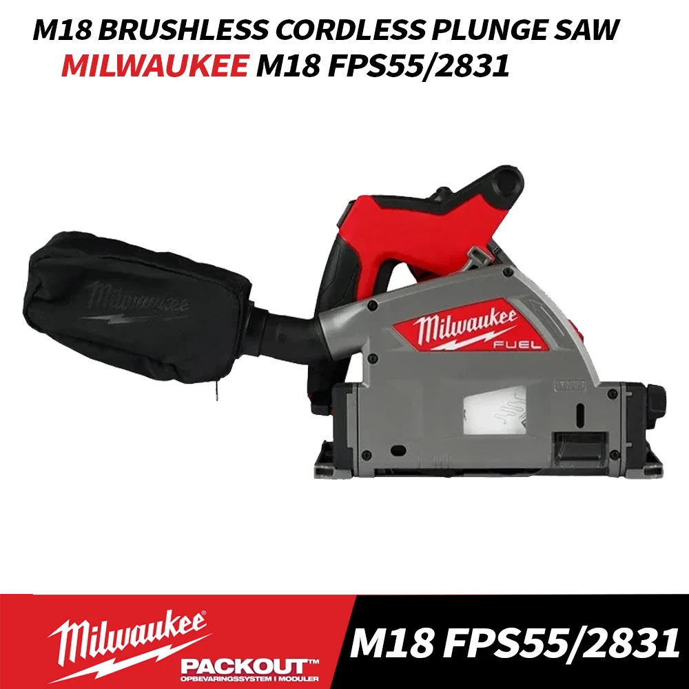 Milwaukee M18 FUEL Бесщеточная аккумуляторная пила 165 мм | AliExpress