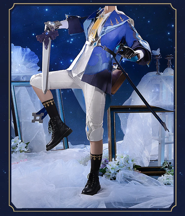 Mika Genshin Impact Cosplay Costume MIKA Role Suit Full Set Cosplay ...