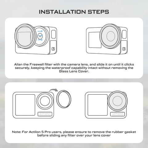 Nd фильтр osmo action 4 - купить недорого | AliExpress