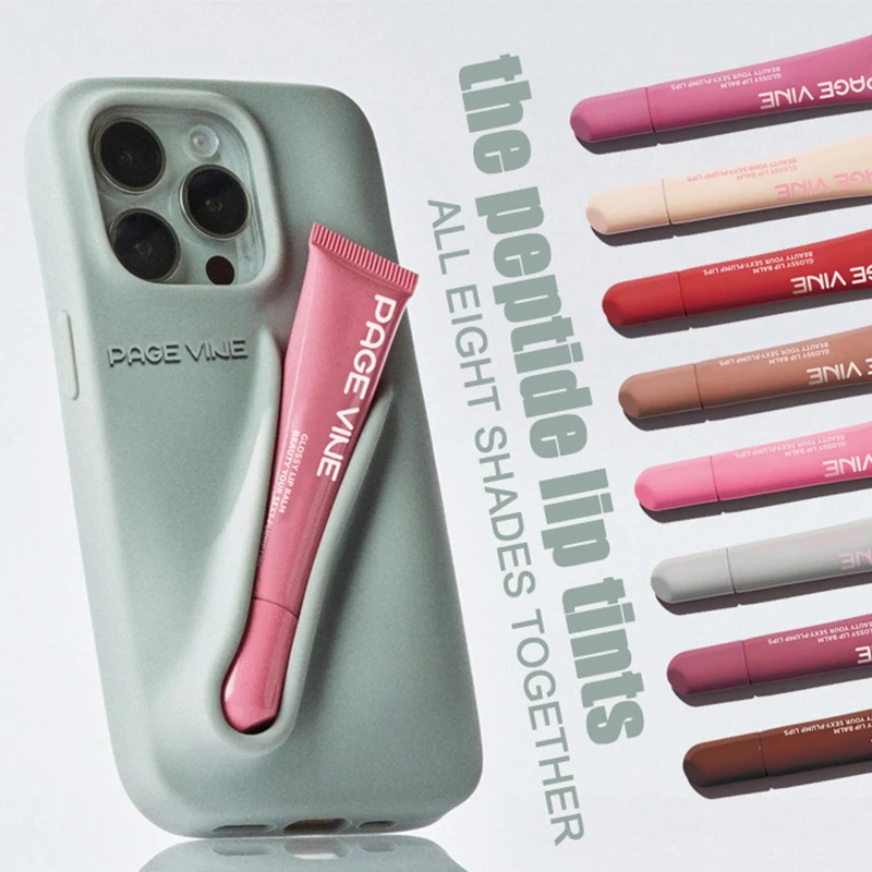 Жидкий блеск для губ 8 цветов, увлажняющий и увлажняющий глянцевый ...