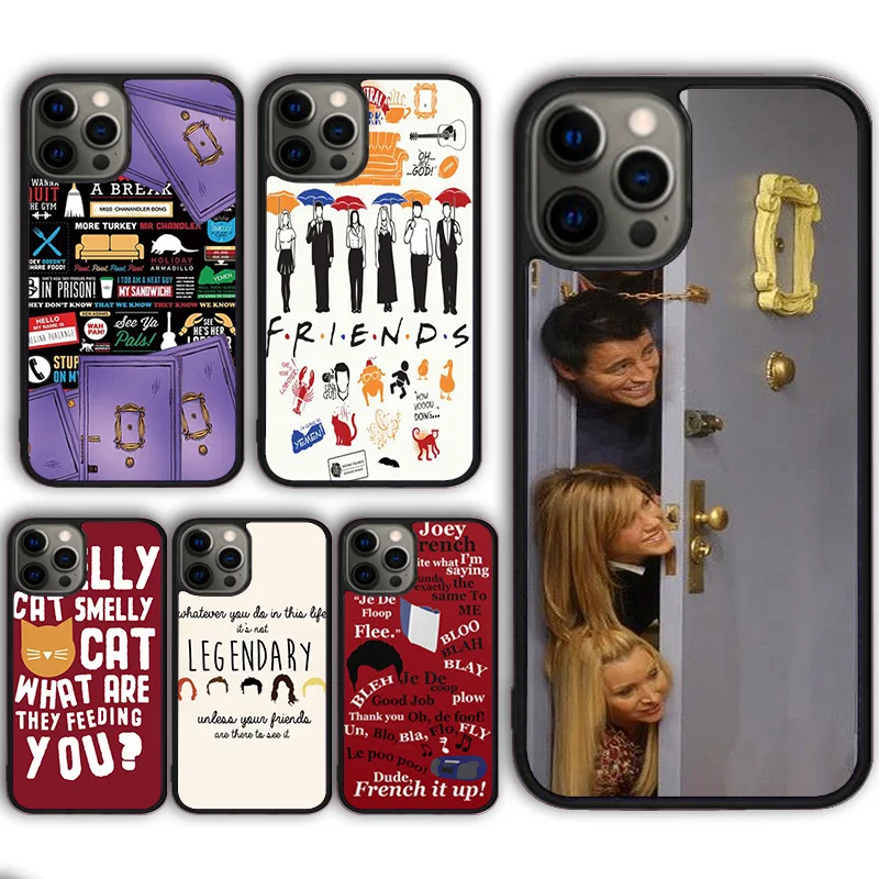 Friends TV Show Series Phone Case Cover for iPhone 16 15 SE2020 13 14 ...