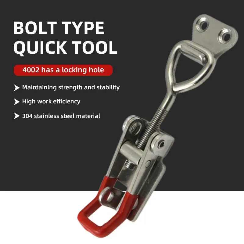 Adjustable Toolbox Case Metal Toggle Latch Catch Clasp Quick Release ...