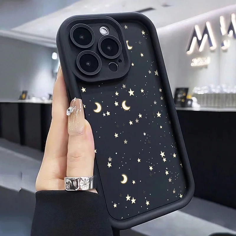 Star Print Phone Case for Oppo A60 A3 A3X A98 A78 A58 A38 A57 A76 A17 A94 A74 A55 A54 A79 4G 5G ...