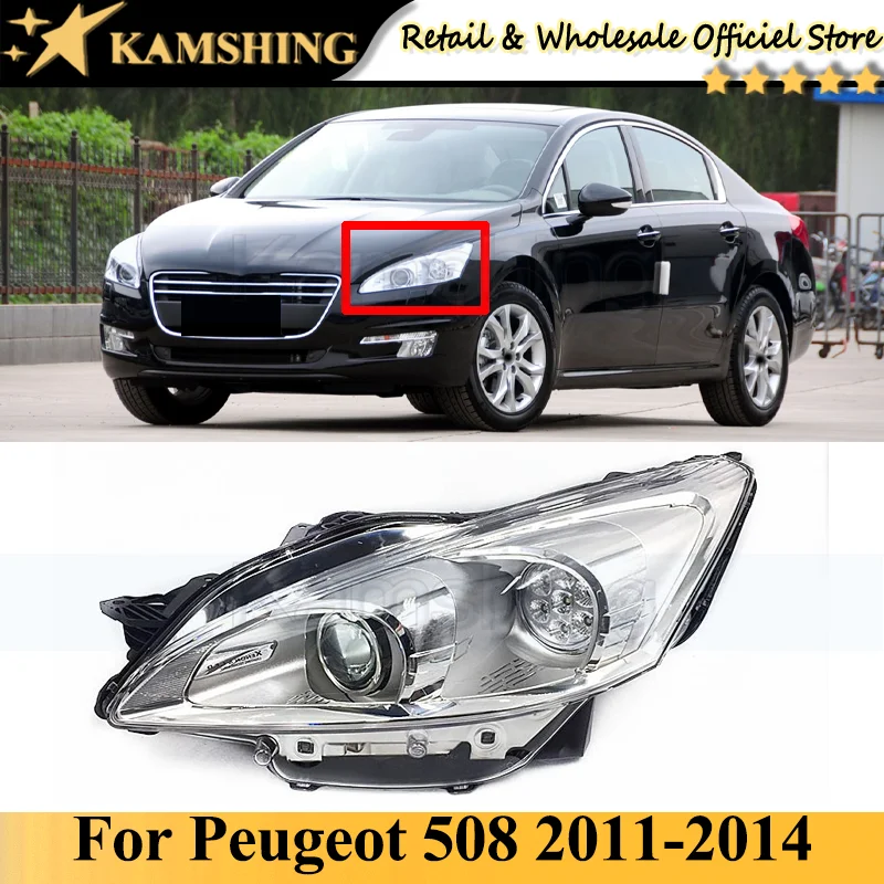 Передний бампер для Peugeot 508 2011-2014 | AliExpress