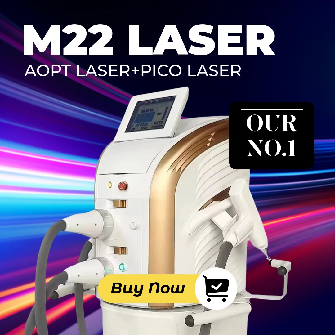 Лазерная эпиляция M22 IPL OPT для постоянного удаления волос, отбеливание кожи, омоложение ...