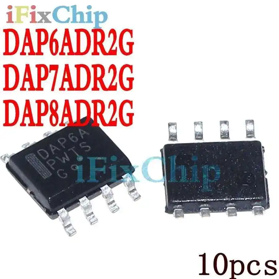 10 шт. Абсолютно новый набор микросхем DAP6A DAP7A DAP8A DAP6ADR2G DAP7ADR2G DAP8ADR2G Sop-8 ...