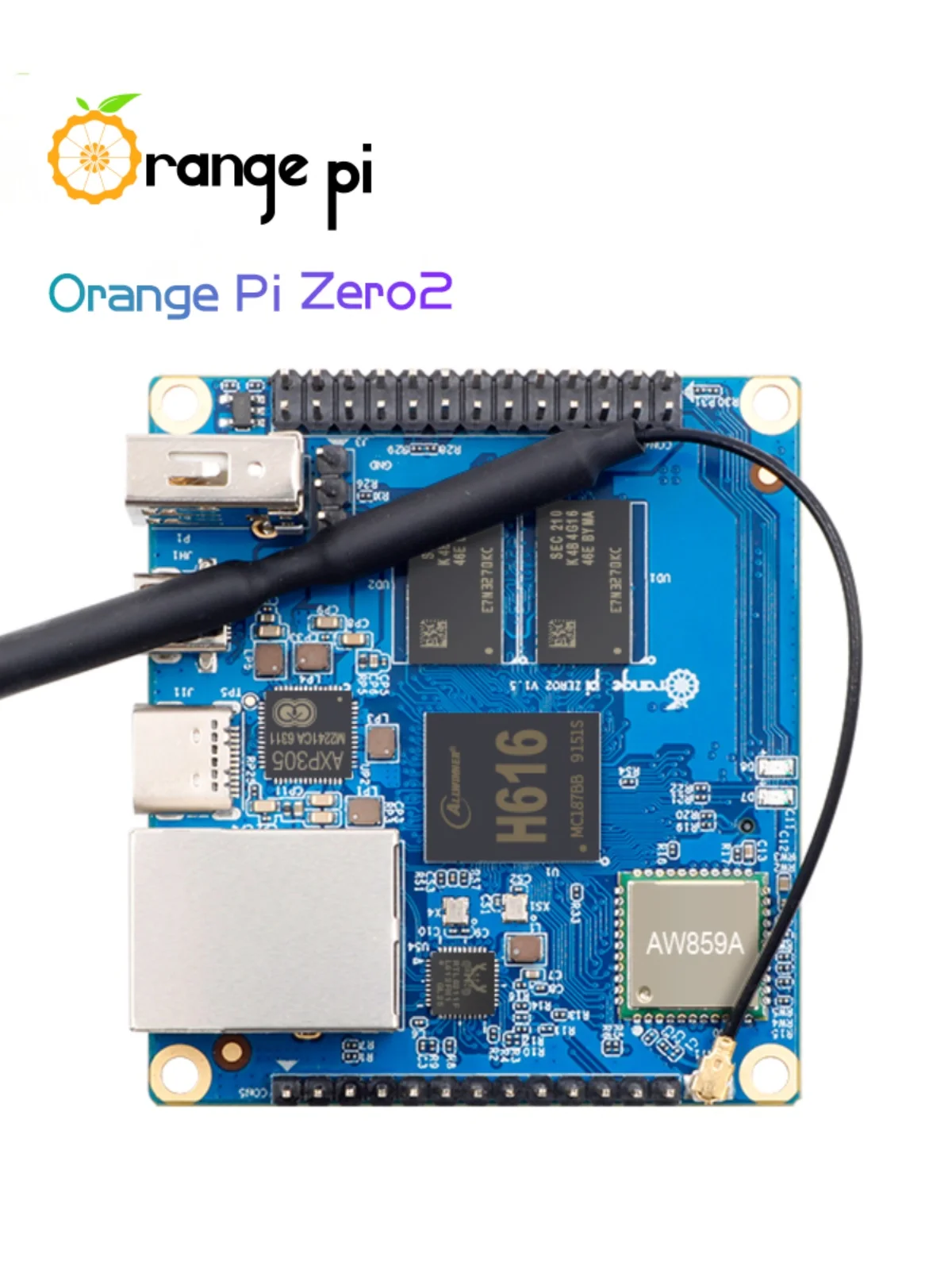 Плата компьютерная Orange Pi Zero2 Quanzhi h616 | AliExpress
