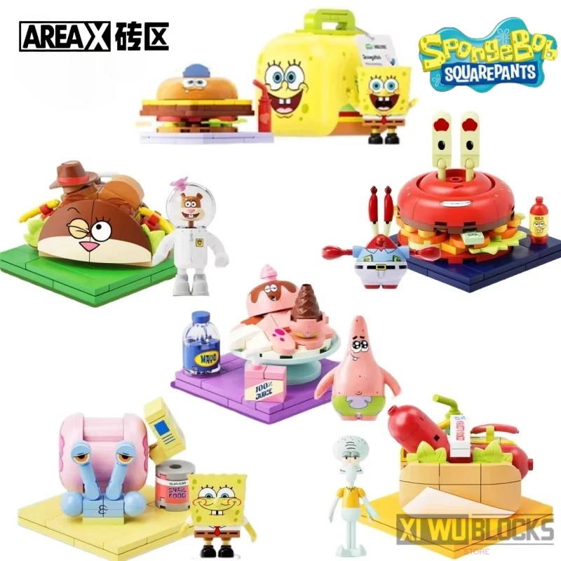 SEMBO BLOCK Spongebob Squarepants Конструктор | AliExpress