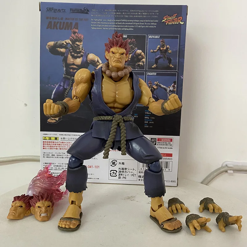 Classic Game Street Fighter SHFiguarts Akuma Gouki Action Figure Big ...