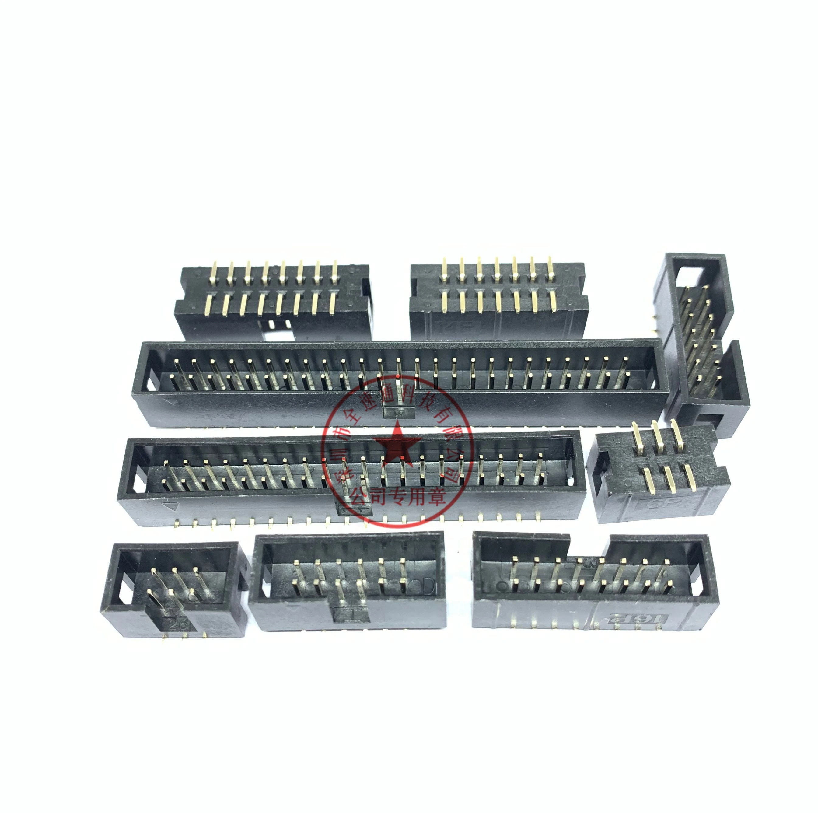 10 шт. DC3 6P 8P 10P 12P 14P 16P 20P 26P 30P 34P 40P 50P 2,54 мм Разъем разъема ISP «папа» с ...