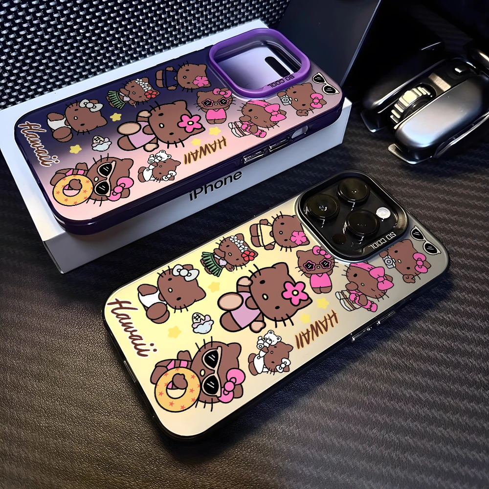 Beach Hello Kitty Phone Case for Infinix Hot 8 9 10 12 20 30 30i Play ...