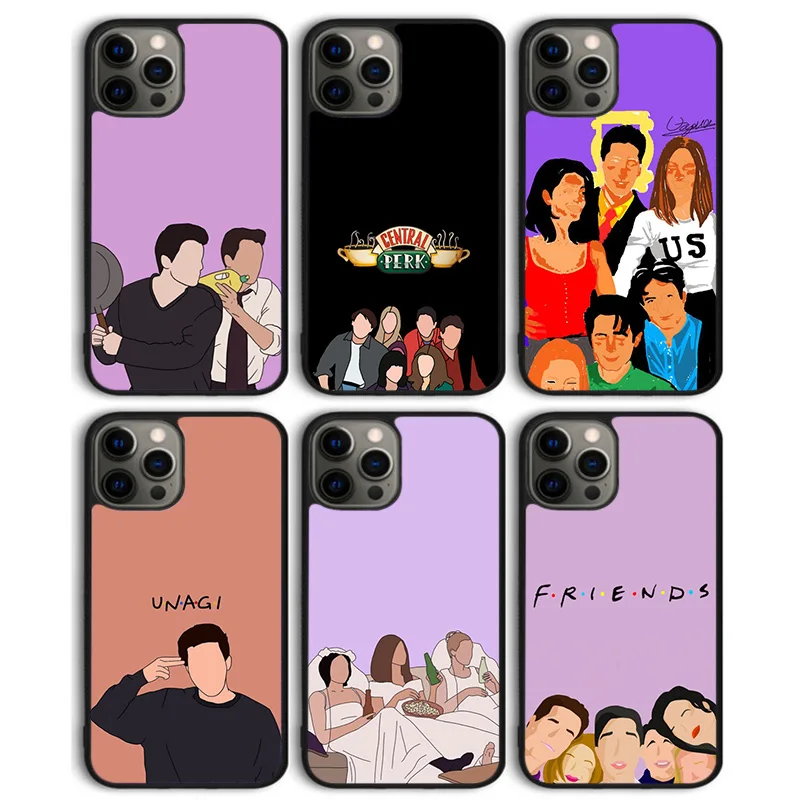 Friends TV Phone Case Back Cover for iPhone 16 15 SE2020 14 13 11 12 ...
