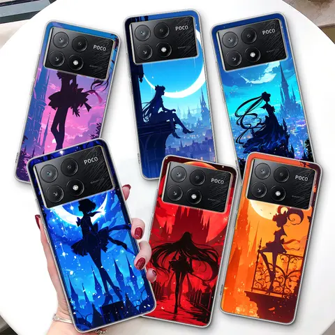 Poco f4 чехол sailor moon - купить недорого | AliExpress