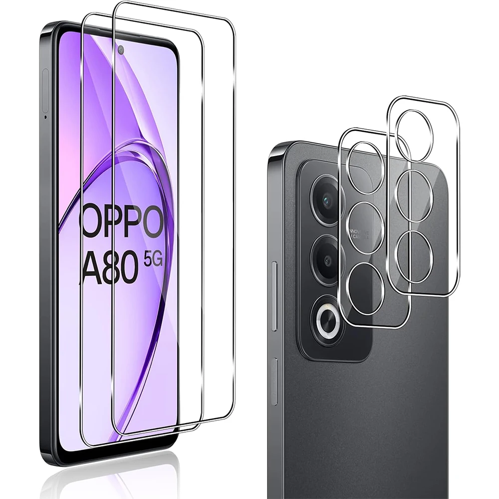 9H Tempered Glass For OPPO A3 Pro Global 6.67" Screen Protector Lens ...