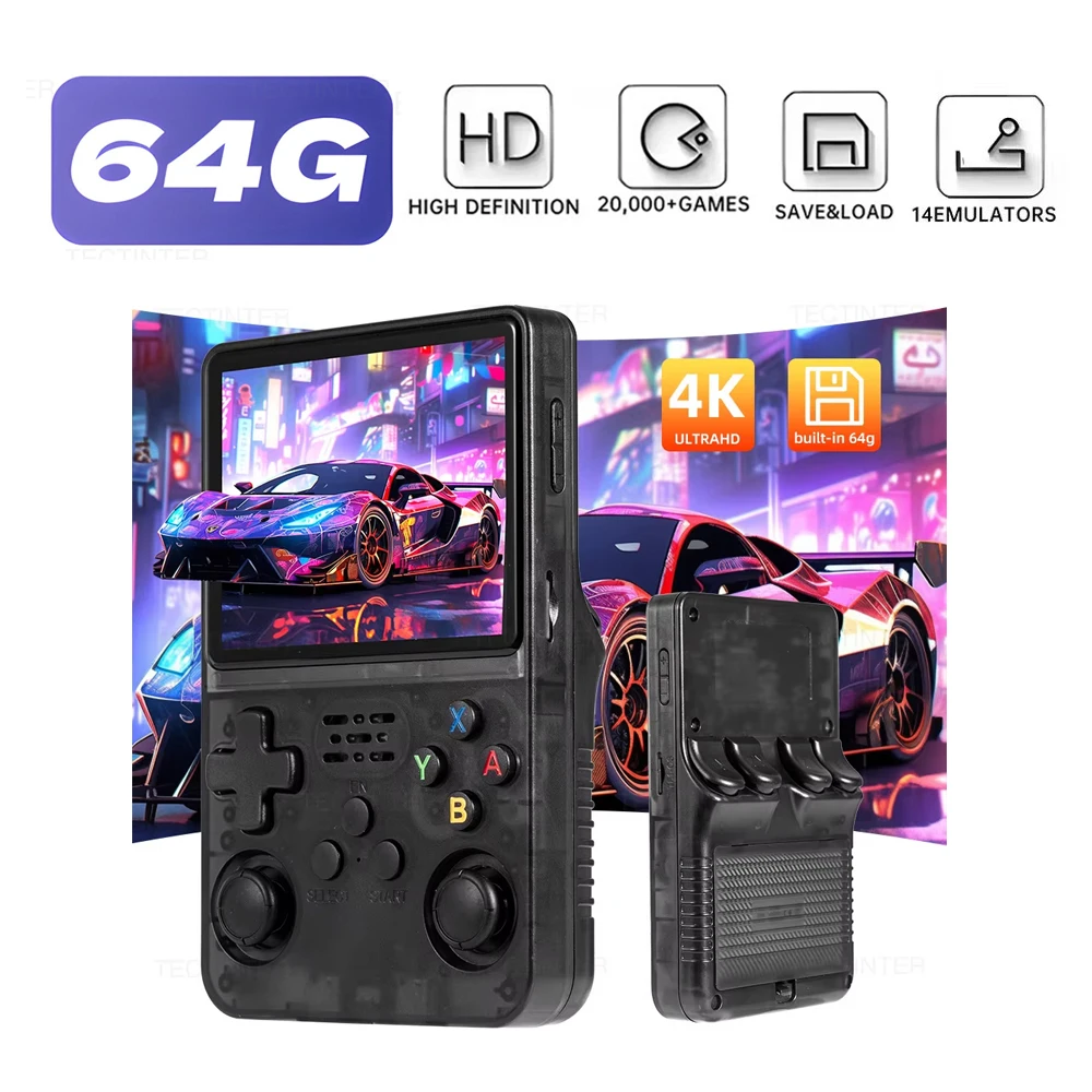 TECTINTER R36HD портативная игровая консоль | AliExpress