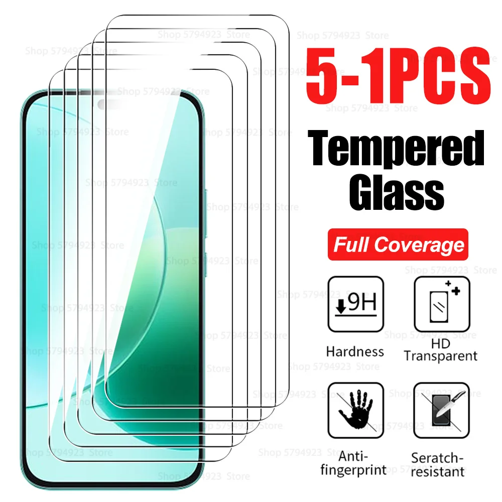 5-1 шт. закаленное стекло для Honor 200 90 Lite Smart Magic7 Play 50 ...