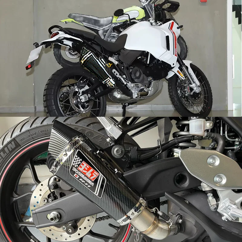 51 мм мотоцикл для Ducati Desert X, глушитель Yoshimura FZ1 R6 R15 R3 ...