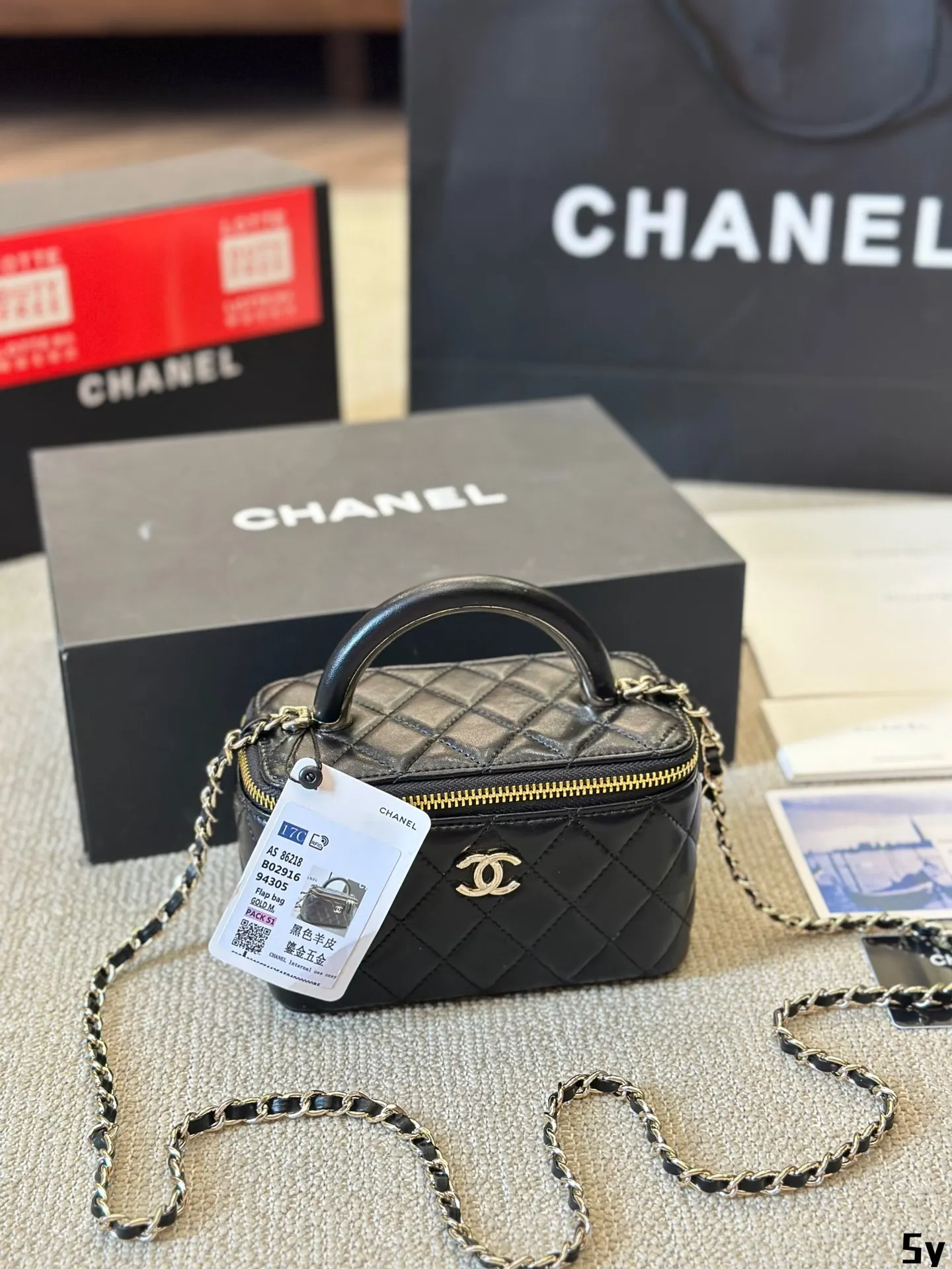 Сумки Chanel Totes Cope 1:1 2024 Новая женская сумка-кошелек через ...