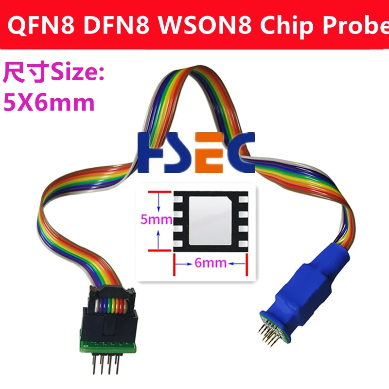 Тестовый зажим IC XRIICHA для DFN8 QFN8 WSON8 | AliExpress