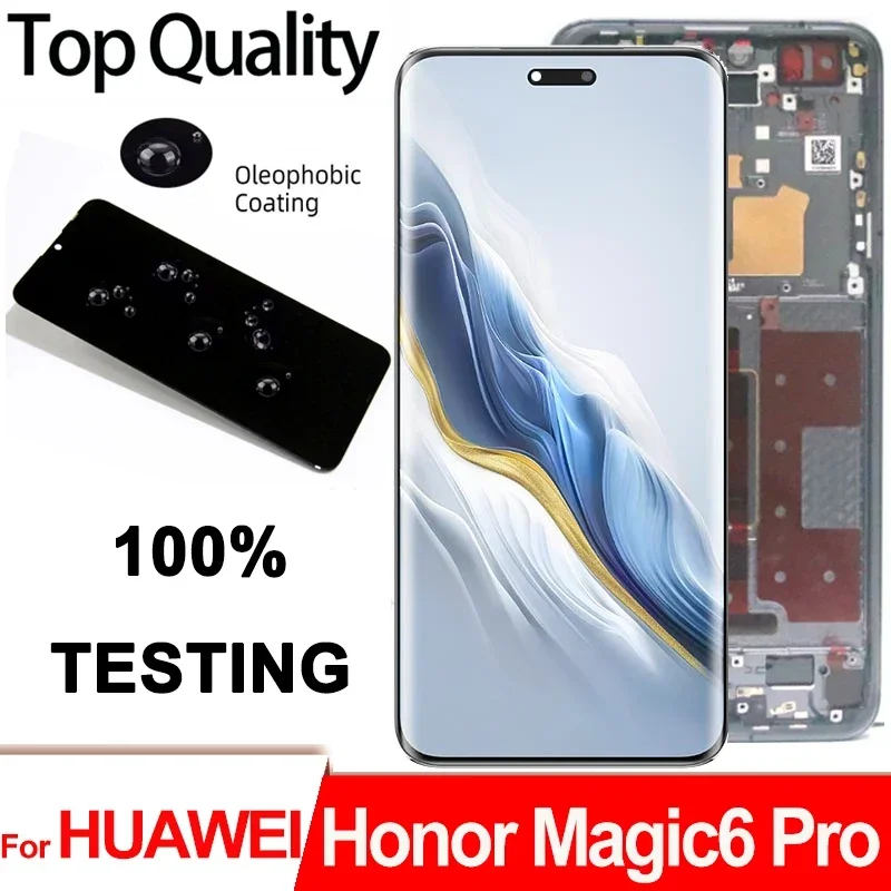 6,8-дюймовый OLED-дисплей для Huawei Honor Magic6 Pro, ЖК-дисплей BVL-AN16, запасные части в ...