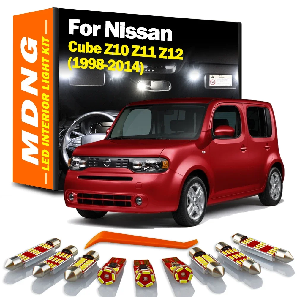 Лампы для Nissan Cube Z10 Z11 Z12 1998-2009 2010 2011 2012 2013 | AliExpress