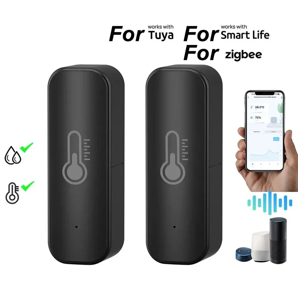 Для Tuya для Zigbee/WiFi умный датчик температуры и влажности ...