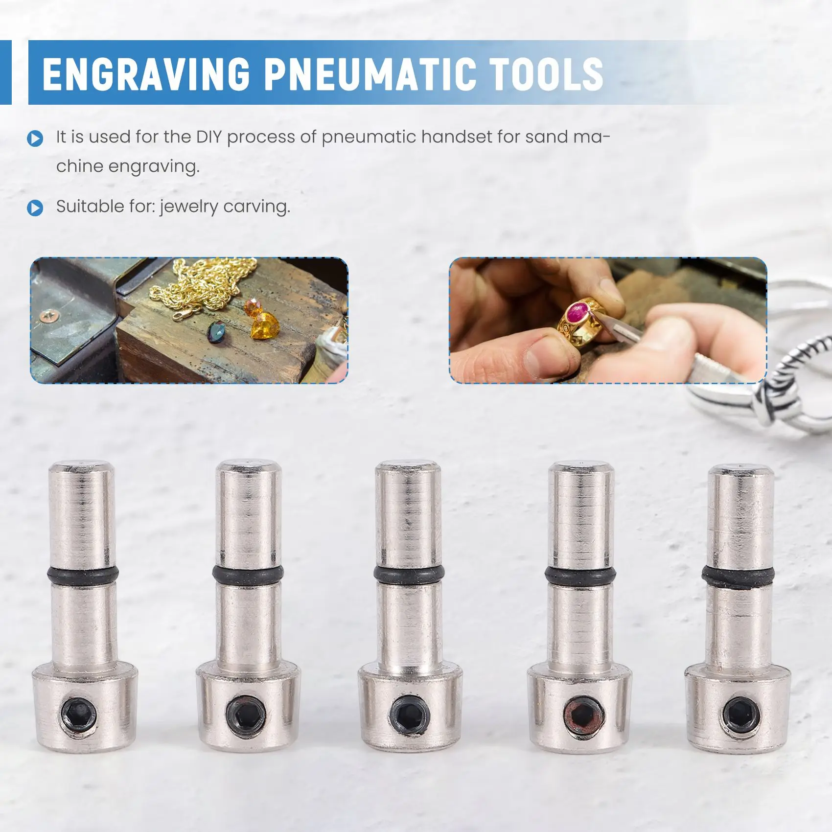 Jewelry Engraving Tools Graving Handpieces Hammer for Graver Machine ...