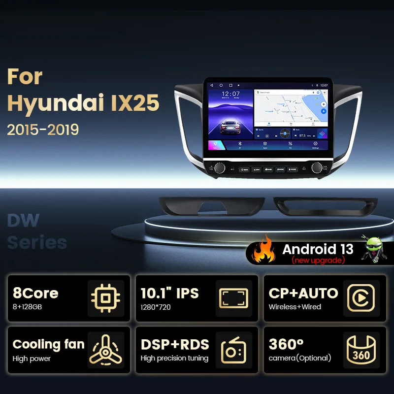 Автомагнитола 2DIN с сенсорным IPS-экраном, мультимедийный плеер Plaver, GPS, Android, для ...