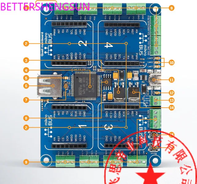 MIKROE-1793 оценочная плата разработки STM32F427 | AliExpress