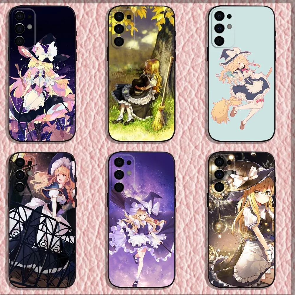 TouHou Marisa Cute Anime Phone Case For Samsung S24,S21,S22,S23,S30 ...