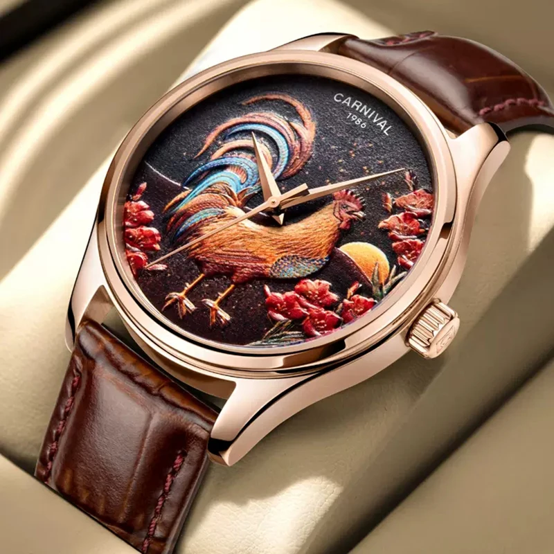 Carnival Brand Luxury MIYOTA Movement Mechanical Watch Men Fashion ...
